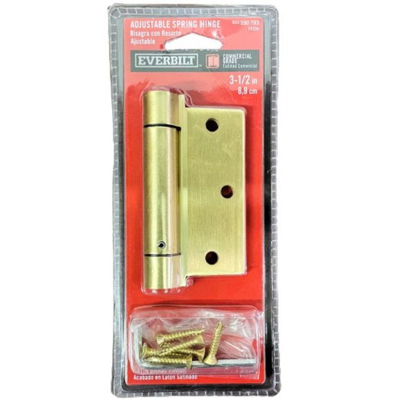 Everbilt | Other | Everbilt Commercial Grade Adjustable Spring Hinge 3 ...
